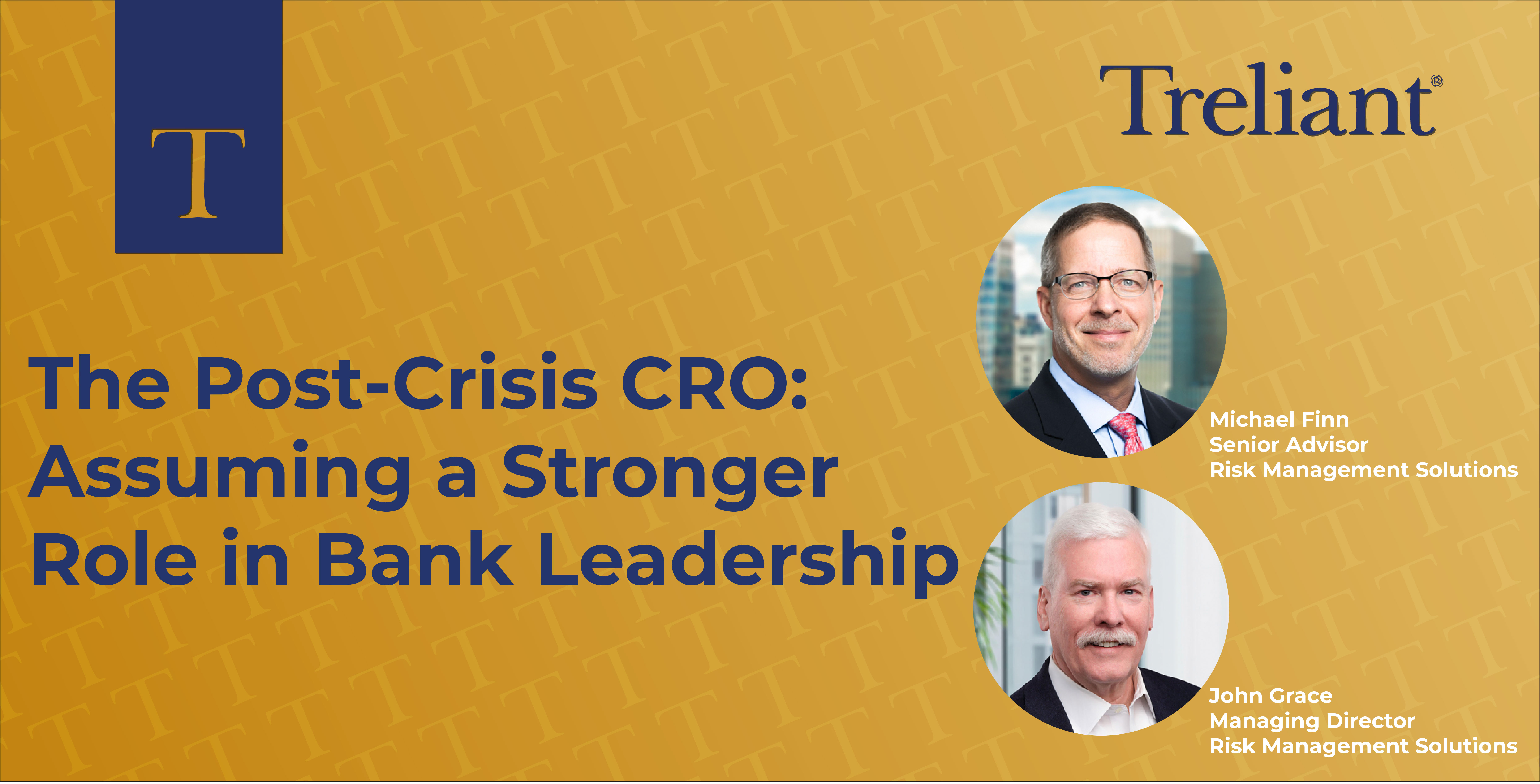 The Post-Crisis CRO: Assuming a Stronger Role in Bank Leadership - Treliant